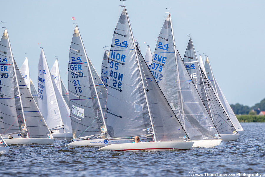 Extreme conditions at the 2.4mR Worlds | North Sails