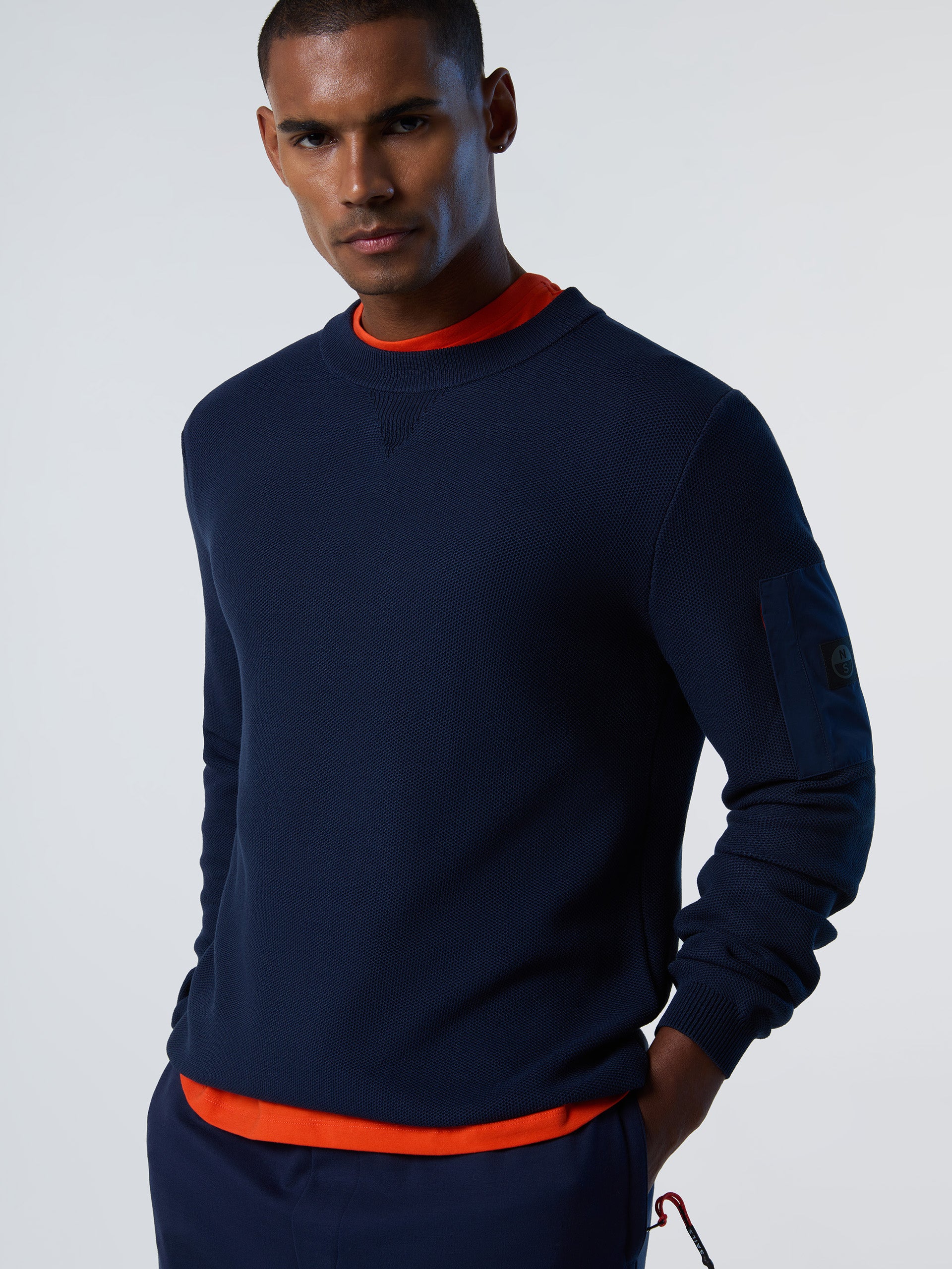 Tech honeycomb crew-neck | North Sails